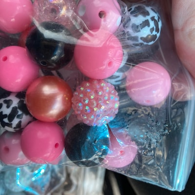 Cupid Valentine's Day 20mm Bubblegum Beads Set of 24 M&M - Etsy