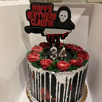 Michael Myers Cake Topper - Etsy