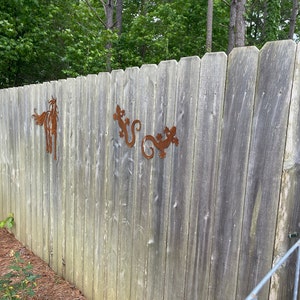 Iron Quail Family in Sunset Metal Wall Art Rusted - Etsy