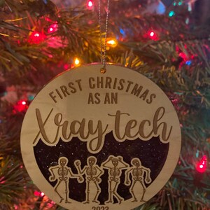 MRI Tech Ornament Mri Christmas Ornament Radiology Ornament - Etsy