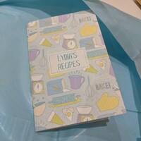 Personalised Baking Recipe Notebook Baking Themed Gift - Etsy UK