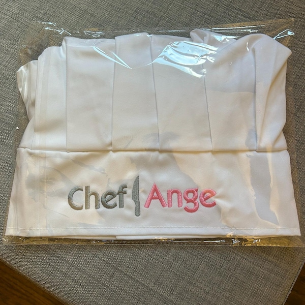 Personalized Chef Hat Custom Name | Size | Color - Font - Thread ...