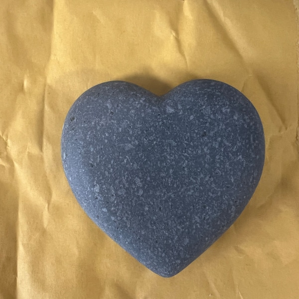 100% NATURAL, Real Heart Shape Rocks, Hand-cut Plain/blank Heart Stones ...
