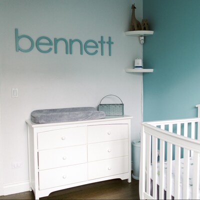 10 Nursery Wall Letters Nursery Decor Wooden Letters Wall Hanging Wall ...