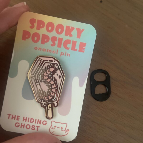 Pastel Spooky Popsicle Die Cut Stickers Kawaii Sticker Laptop Sticker ...