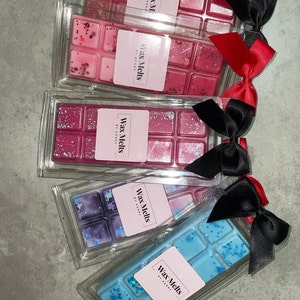 Raspberry Ripple Wax Melt Snap Bar Soy Wax Summer Raspberry Fruity ...