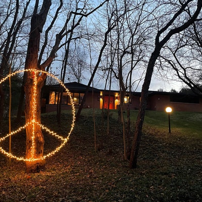 The Giant Peace Sign - Etsy