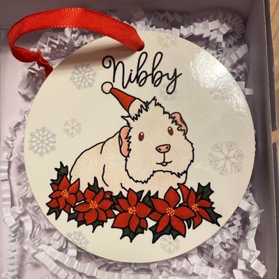 Spooky Ghost Guinea Pig Sticker, Ghost Guinea Pig, Halloween Guinea Pig ...