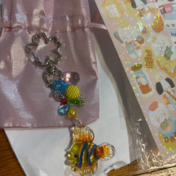 Pingu Beaded Keychains - Etsy