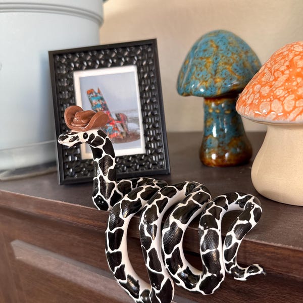 Yellow Morphe Snake Plant Pal Pose 3 - Etsy