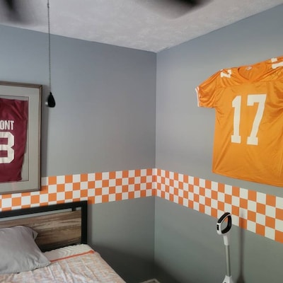 Tennessee Volunteers 12in. Checkerboard NCAA Team Wallpaper Border - Etsy