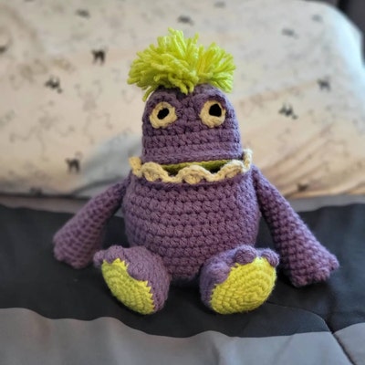 Worry Monster Crochet Pattern PDF - Etsy