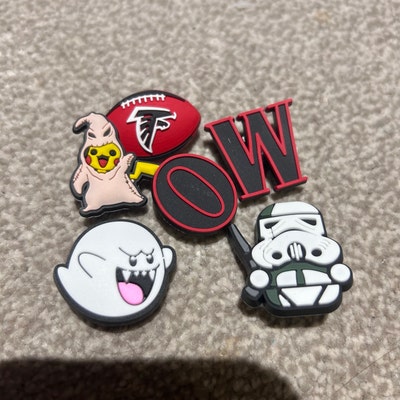 Shoe Charms to Fit Crocs Pvc Rubber Mix Styles Lips Kiss Butterfly ...