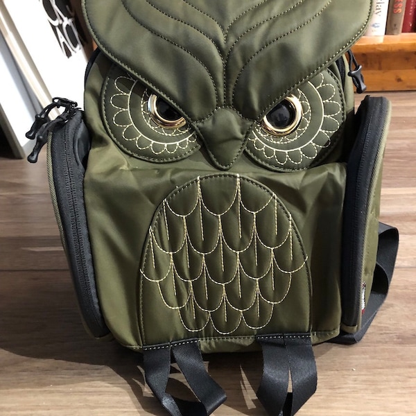 Owl Backpack - Water-repellent Design by Darling's - Medium Small - Etsy