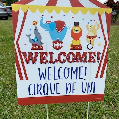 Carnival Step Right up Circus Party Decorations Carnival Themed Party ...