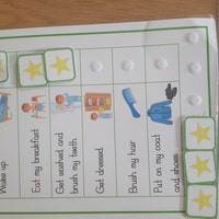 Personalised Morning Routine Chart, Bedtime Routine, Daily Routine, SEN ...