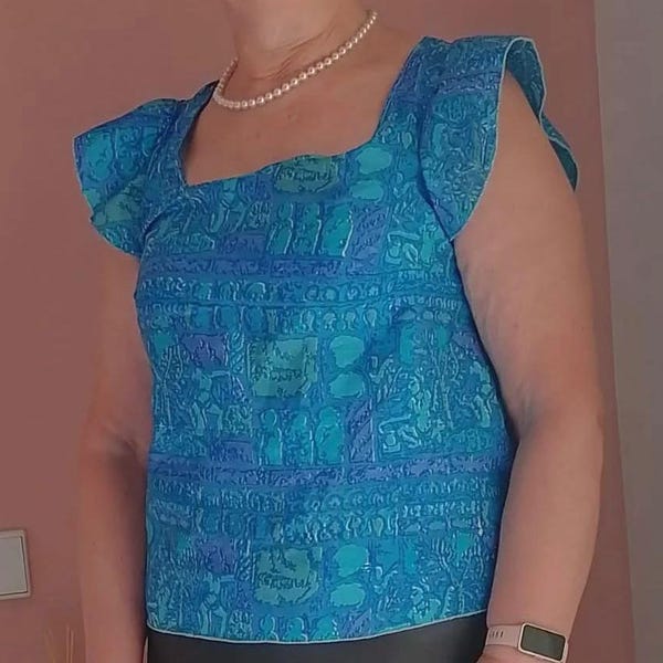 Blouse Pattern | Top Pattern | Women Sewing Pattern | Beginner Top ...