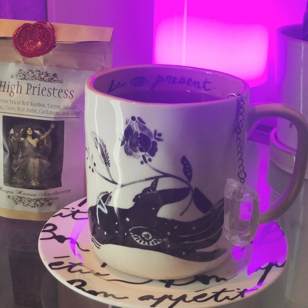 Large Crystal Bath Herb Infuser - Etsy