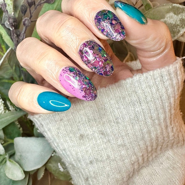 Joker- Dip Powder, Glitter Dip Powder, Dip Powder for Nails, Nail Dip ...