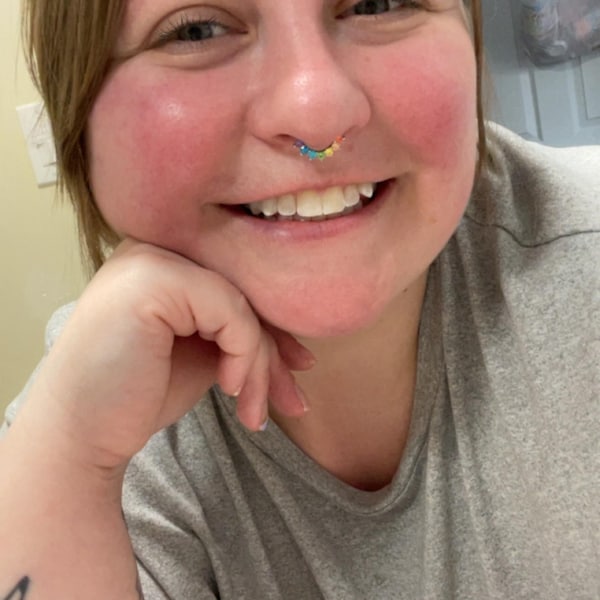 14K Solid Gold Threadless Zodiac Sign Tops/push-in Labret/12 ...