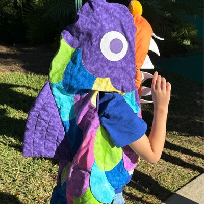 Sewing Pattern Fish Costume cooper - Etsy