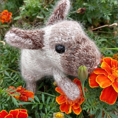 KNITTING PATTERN Wild Rabbit - Etsy