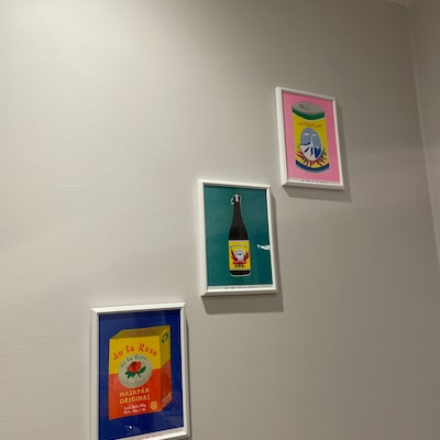 A Risograph Print of a Box of Lemon Milk - Etsy