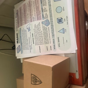 Printable Dungeons & Dragons DM Screen Inserts for 5e DIGITAL DOWNLOAD ...