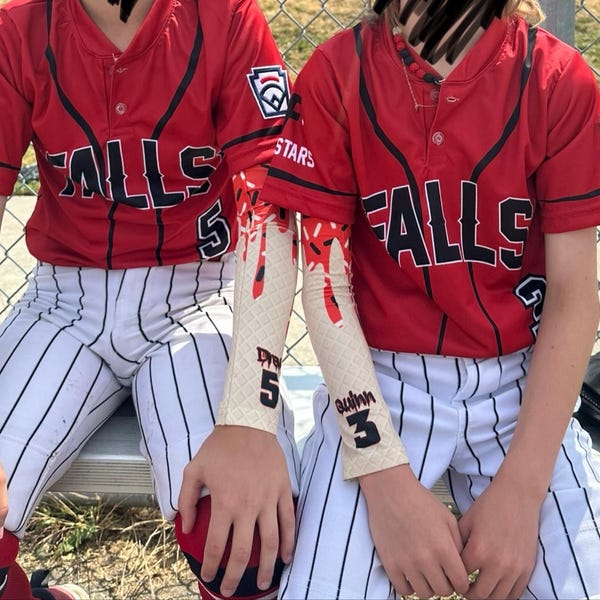 Custom Paint Drip ARM Sleeves for Kids and Adults, Personalized Arm ...