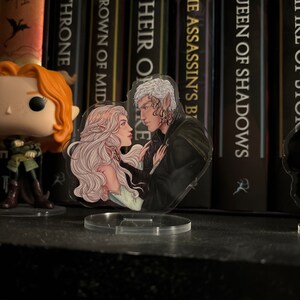 THANZAG Zagreus X Thanatos Hades Inspired Glitter Acrylic Keychain - Etsy