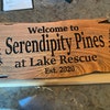 Outdoor Wooden Carved Cabin Sign, Camp Sign, Weekend Camping, Lake ...