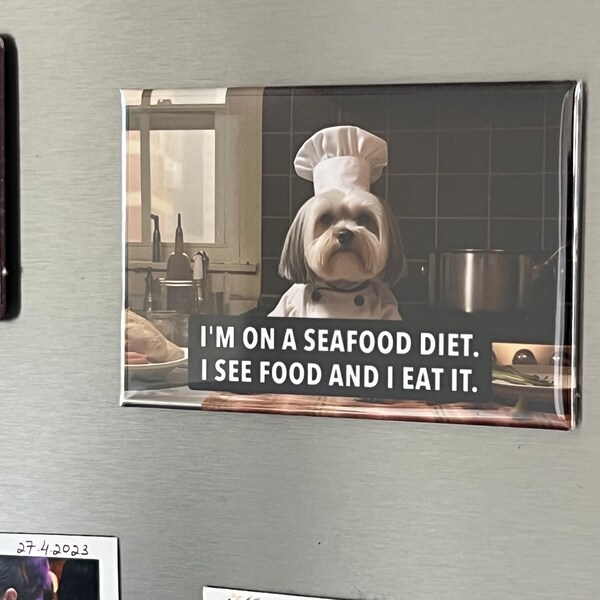French Bulldog Chef Magnet A Hilarious Gift for Dog Lovers - Etsy