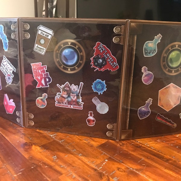 Pink Dungeons and Dragons Sticker Pack | 14 Stickers | Thick Waterproof ...