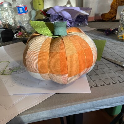 Fabric Pumpkin Patch PDF Pattern - Etsy