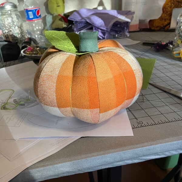 Fabric Pumpkin Patch PDF Pattern - Etsy