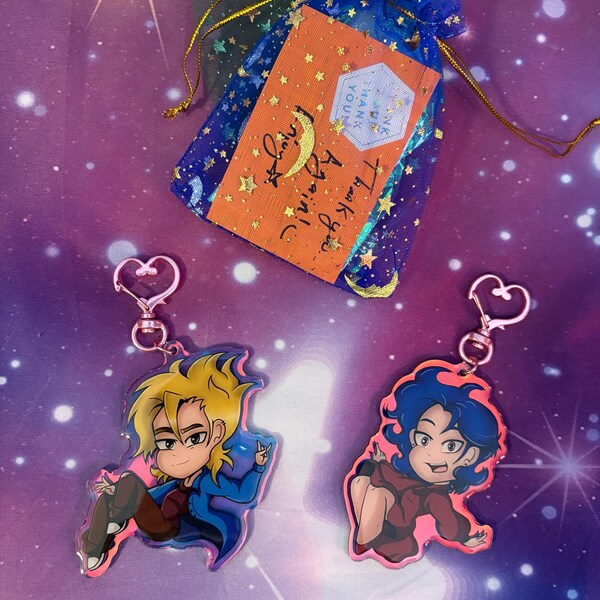 Stardew Valley Keychains (alex, Shane, Abigail, Elliott, Sam, Sebastian ...