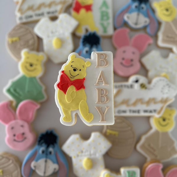 Baby Script Cookie Stamp & Cutter STL File - Etsy