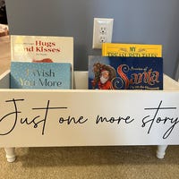 Diaper Crate, Kids Library Box, Book Storage, Nursery Storage, Baby ...