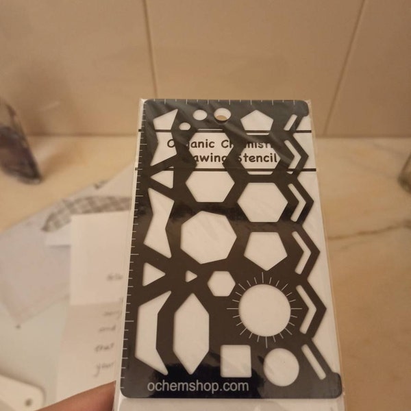 Science Stencil | Chemistry Stencil | Organic Chemistry Stencil ...