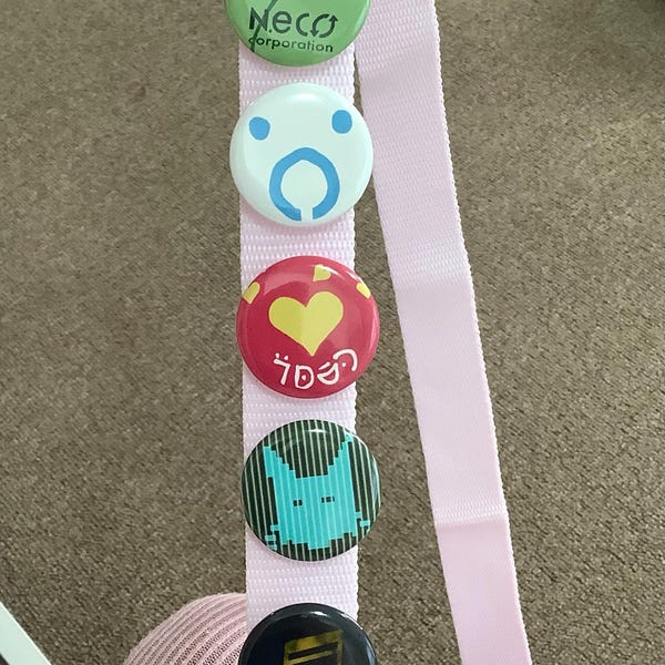 Stray Badge Buttons 1.25" - Etsy