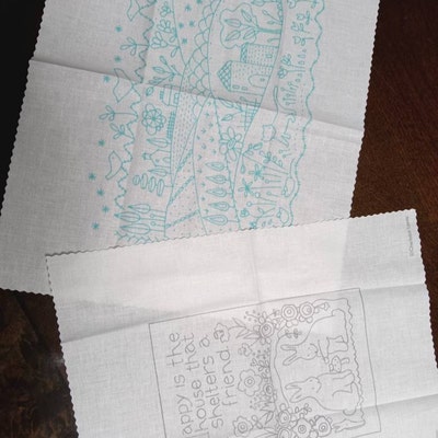 Barney Park Stitching Sampler - Etsy