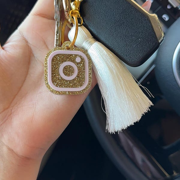 Instagram Smart NFC Keychain for Social Media | Tap and Follow ...