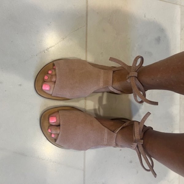 Khaki Gladiator Sandals for Men, Ancient Roman Gladiator Sandals Form ...