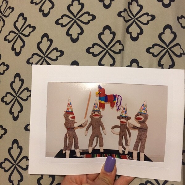 Sock Monkey Snow Angels - Etsy