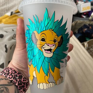 Disney Simba Inspired Starbucks Cup - Etsy