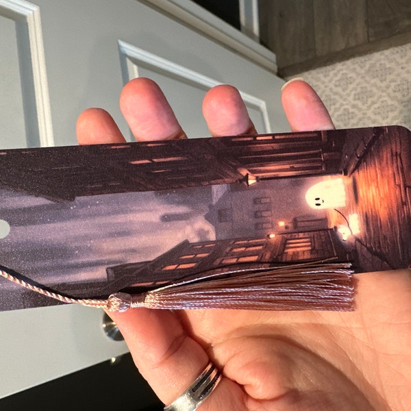 Bookmark - Edinburgh Ghosts | Handmade Bookmarks With Tassel ...