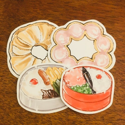 Anime Bento Box Sticker Japanese Bento Box Sticker - Etsy