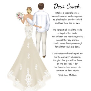 Mother of the Bride Poem From Daughter to Mom Mother of the Bride Gift ...