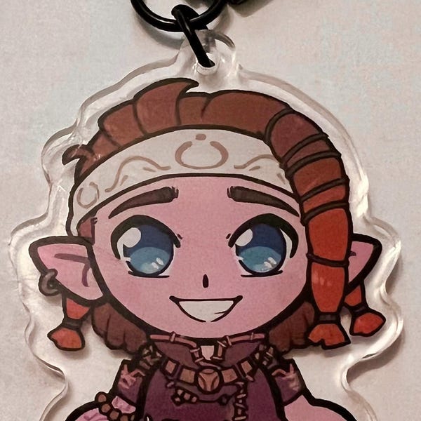 Palia Romanceable Npc's Double Sided Clear Acrylic Charm, Reth, Tish ...