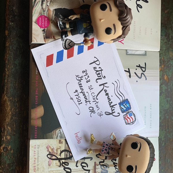 Peter Kavinsky Letter From Lara Jean Art Print to All the Boys Ive ...